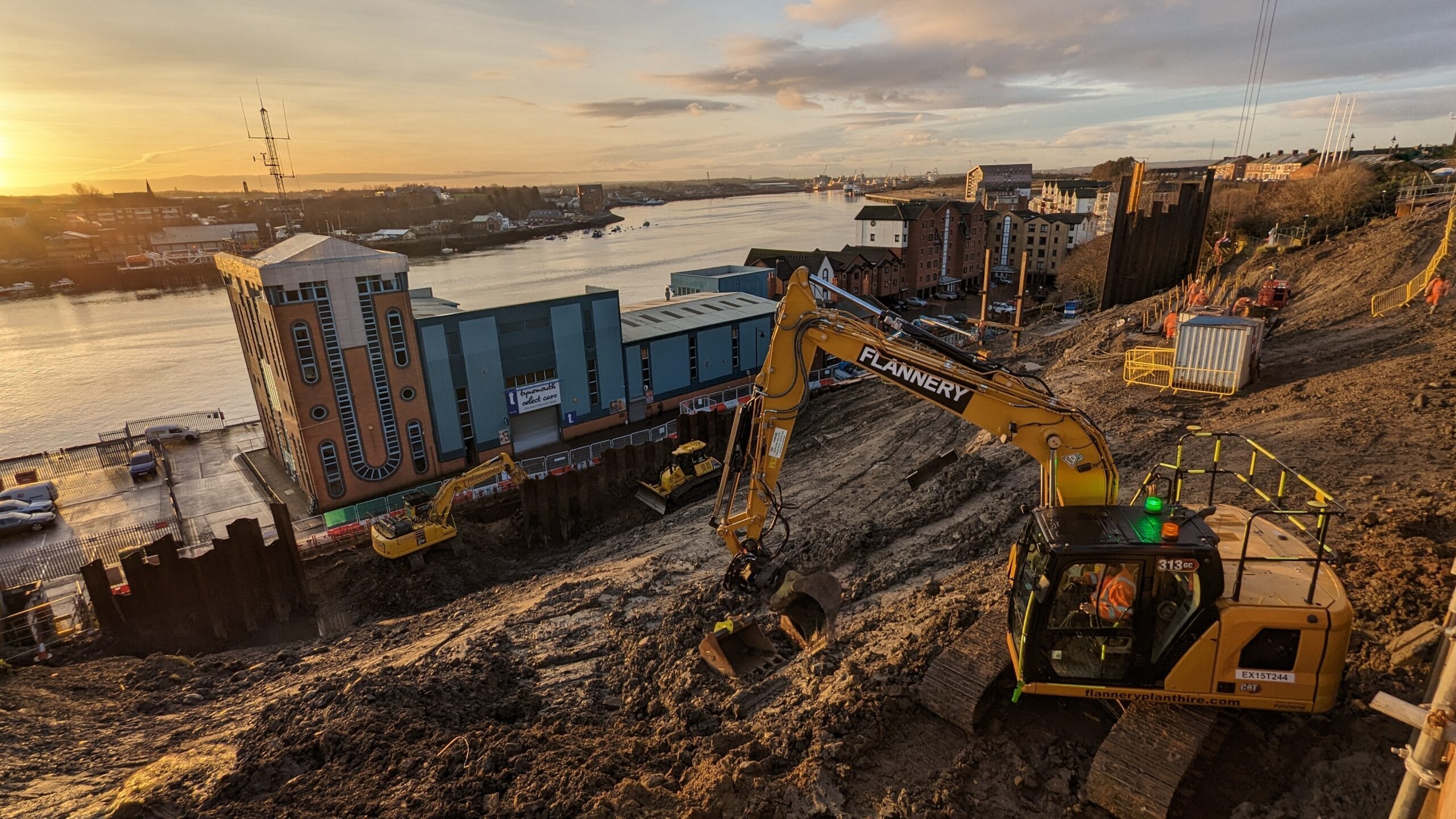 North Shields Embankment Walkway - Fairhurst